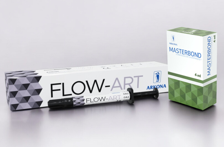 Zestaw Arkona do mocowania klamer ortonyksyjnych: Masterbond + Flow A1 | Produkty \ Klamry ...