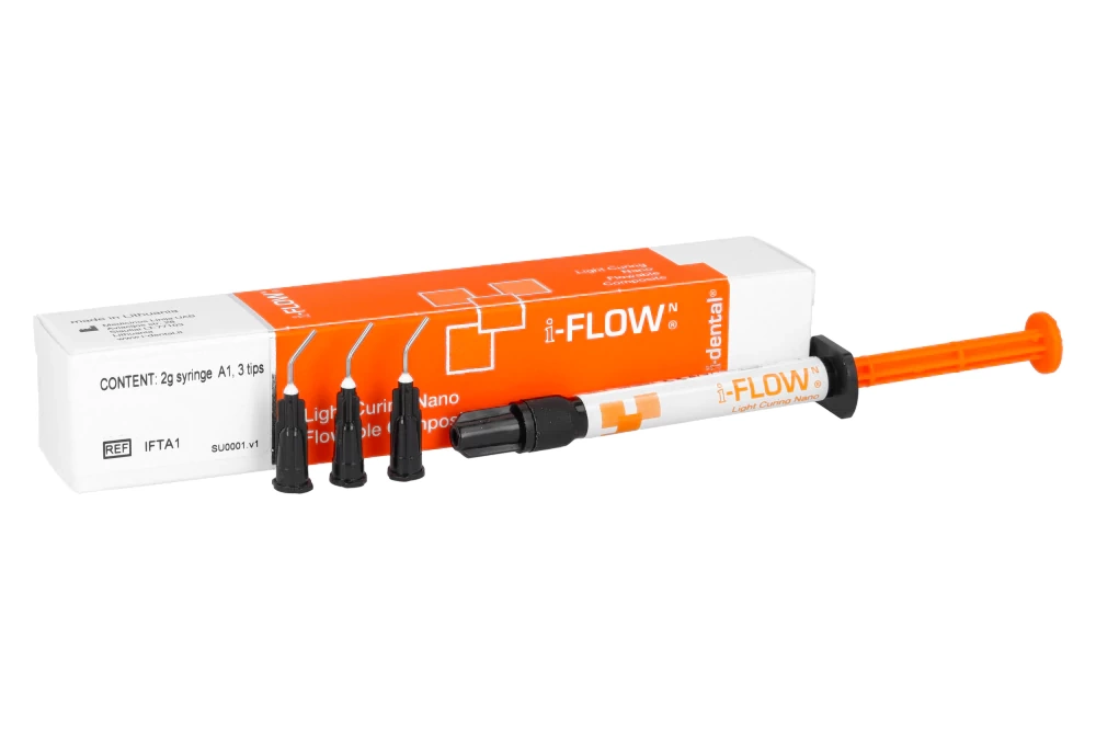 i-FLOW LC Nano 2 g – kompozyt do klamer podologicznych | Zestaw kompozytów