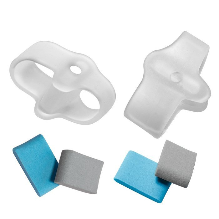 plug+switch, separator międzypalcowy z dwoma otworami na palce