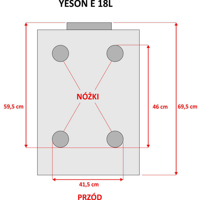 Yeson autoklaw parowy, seria YS 12L 12L | Gabinet podologiczny ...
